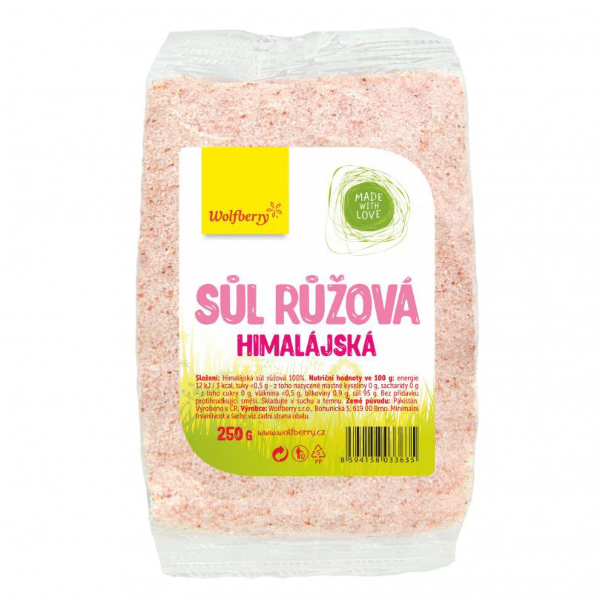 Sare roz de Himalaya, Wolfberry, 250 g - eMAG.ro