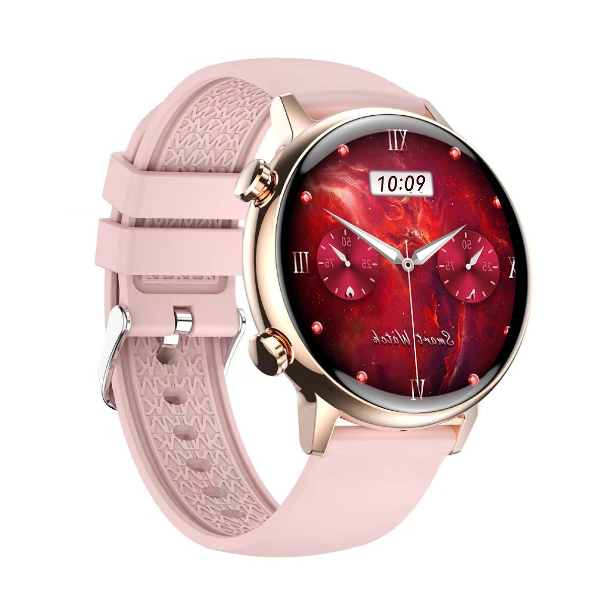 Ceas smartwatch Mini Edition, Ecran AMOLED HD 1.1 inch, Apel bluetooth ...