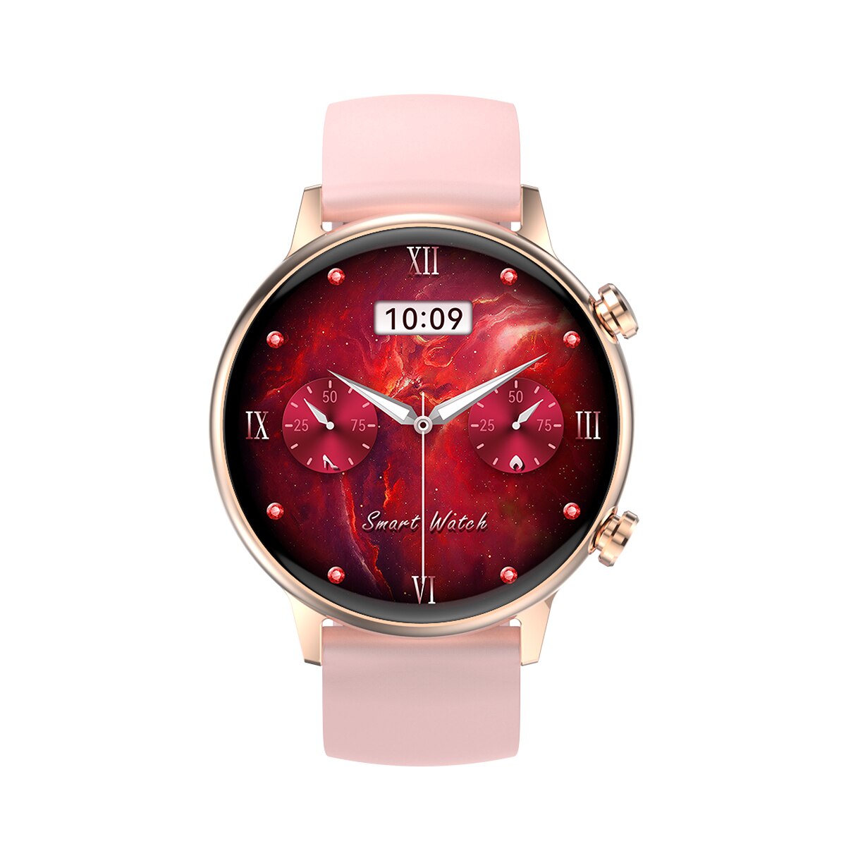 Ceas smartwatch Mini Edition, Ecran AMOLED HD 1.1 inch, Apel bluetooth ...