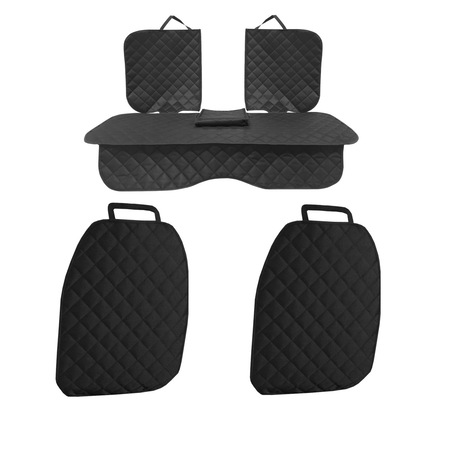 Set 3 protectii auto, matlasate, universale, negre, lavabile ...