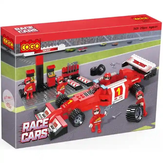 Cogo 3401 Formula 1 versenyautó csapattal - eMAG.hu