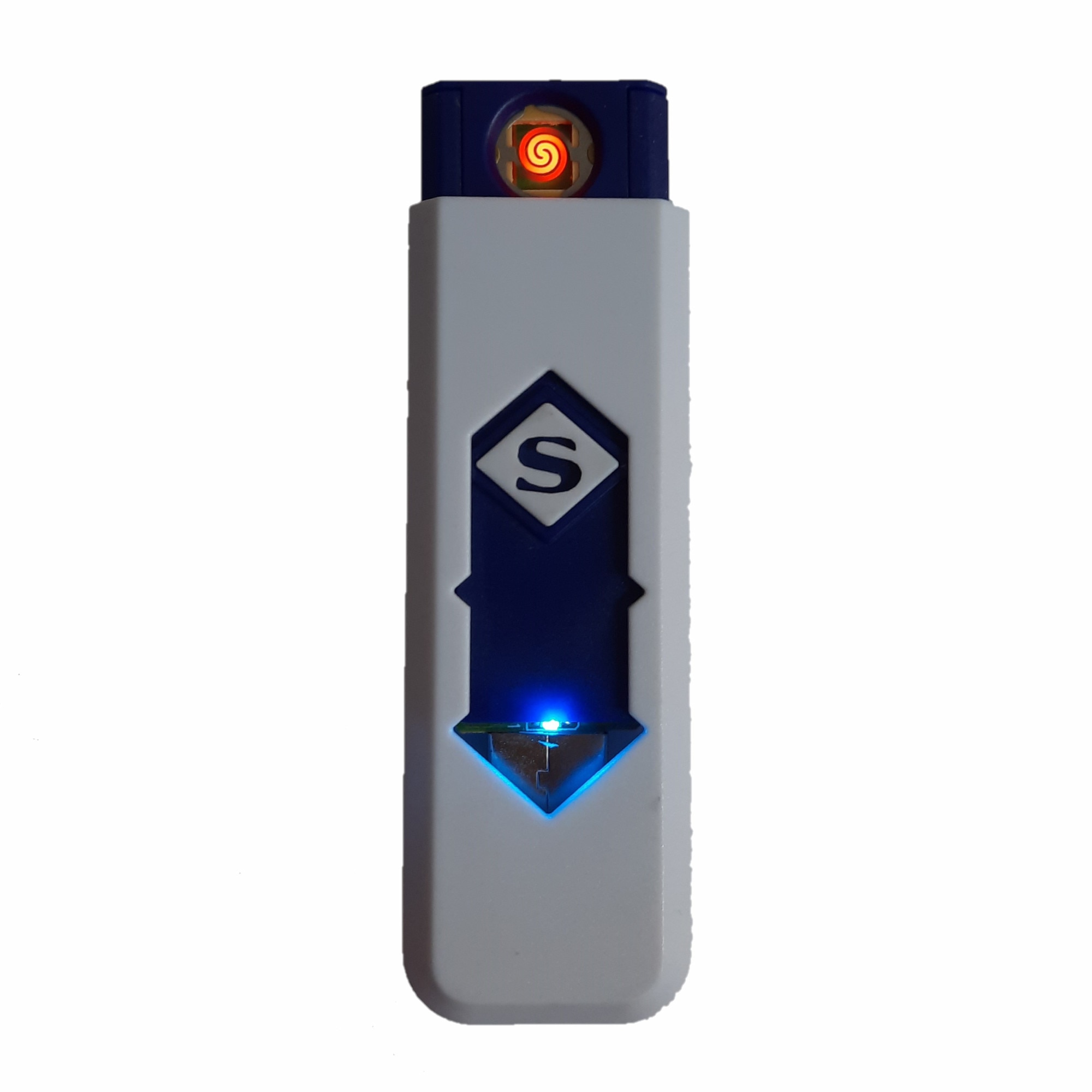 Bricheta Electrica, Anti Vant, Incarcare USB, Alba - eMAG.ro