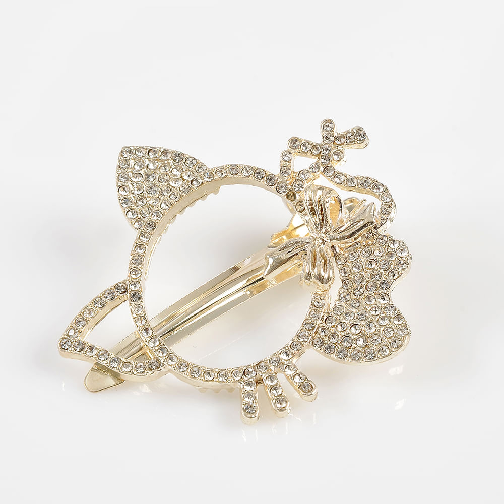 Agrafa par forma pisica cu pietre, Meli Melo Paris - eMAG.ro