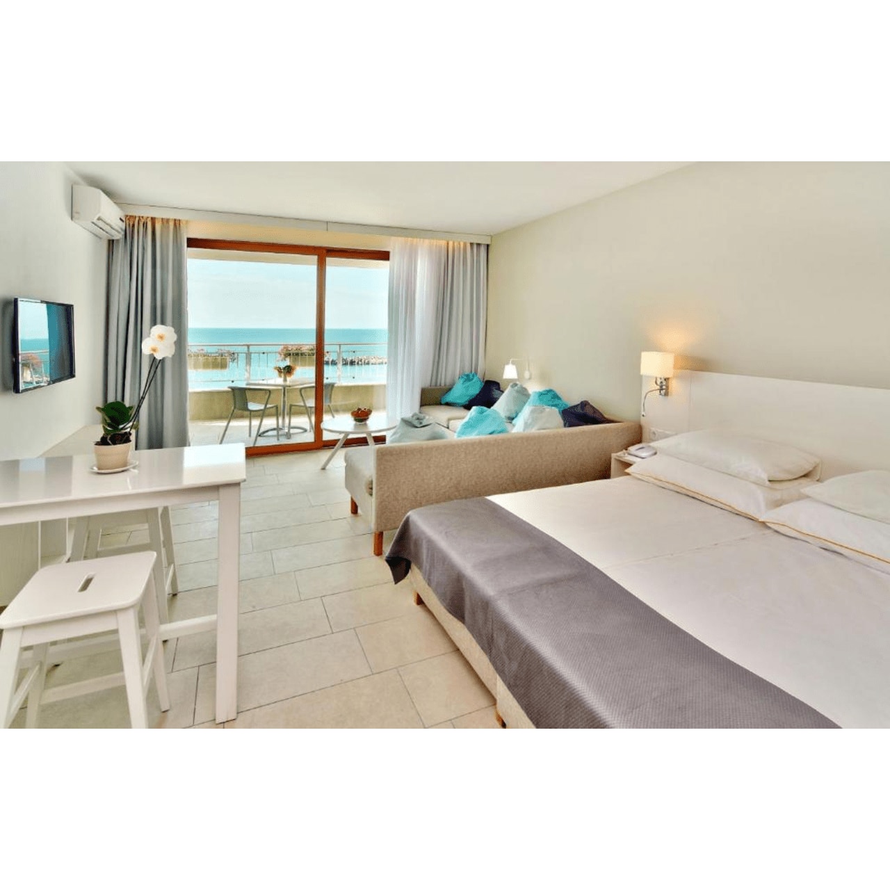 Studio, Complex White Lagoon Beach Resort, 4 stele, 7 nopti, Balchik, Bulgaria, 15.06.2024 - 22. ...