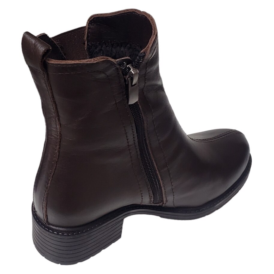 Ghete dama din piele naturala Atlas, maro, 40 - eMAG.ro