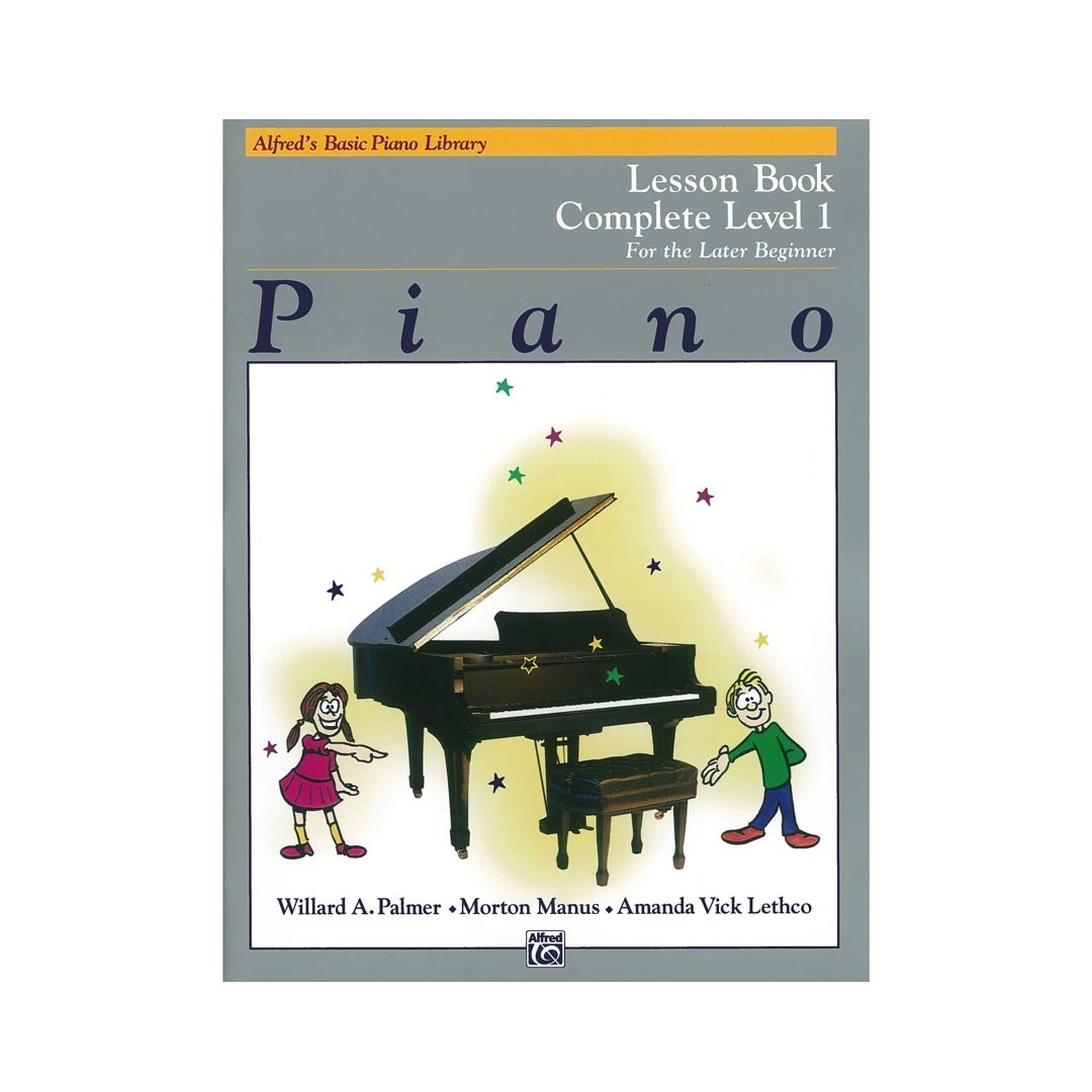 Alfred's Basic Piano Library - Lesson Book Complete, Level 1 - eMAG.ro