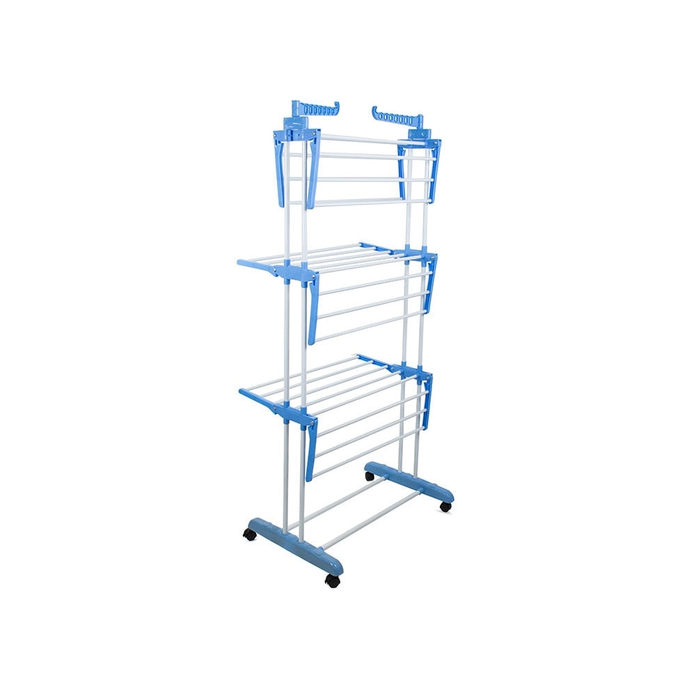 Uscator de rufe vertical, Pliabil, 3 Niveluri cu Suport Umerase si ...