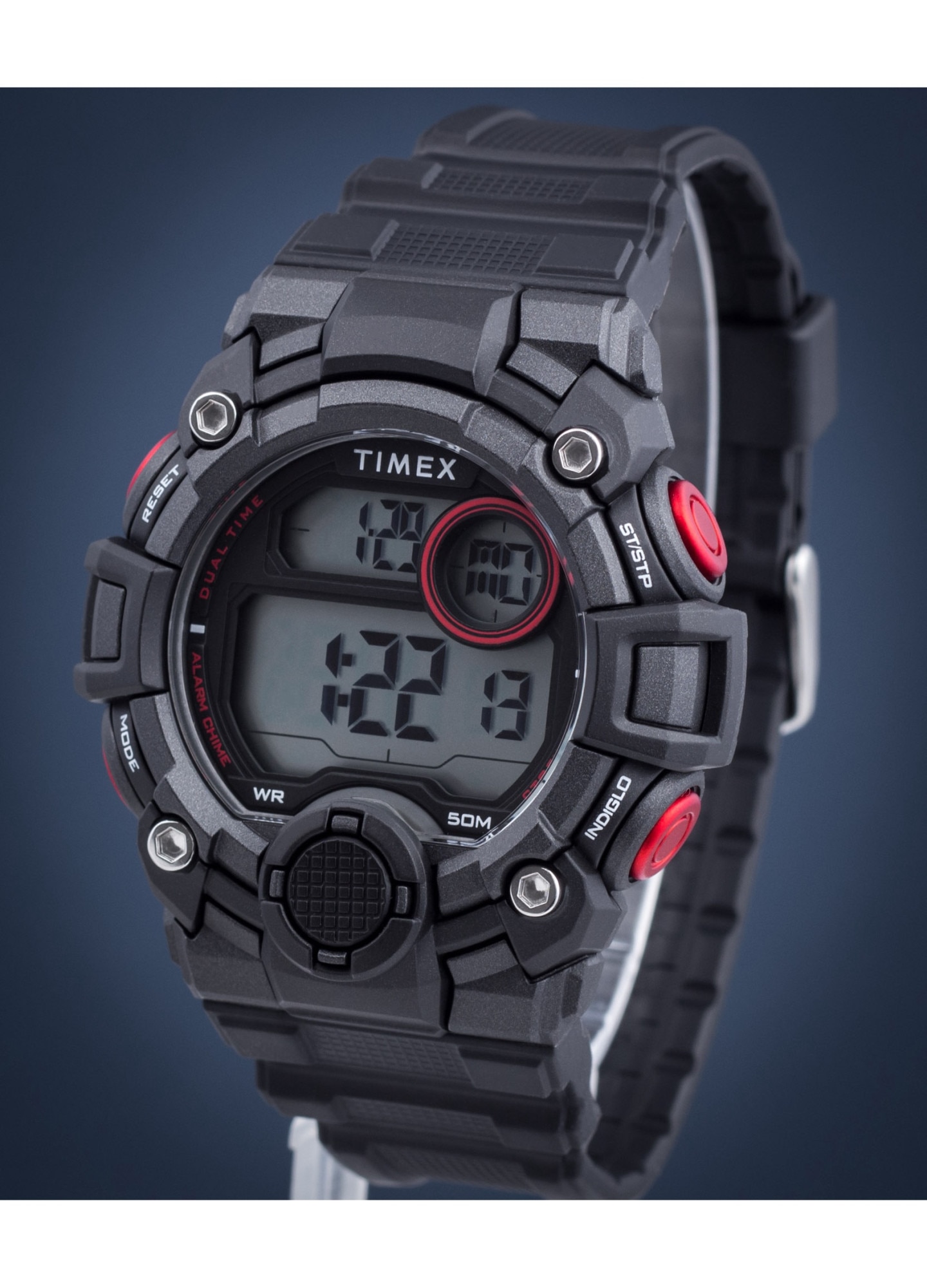 Ceas barbati Timex Quartz, Digital, Negru - eMAG.ro