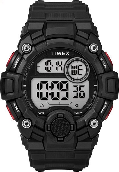 Ceas barbati Timex Quartz, Digital, Negru - eMAG.ro