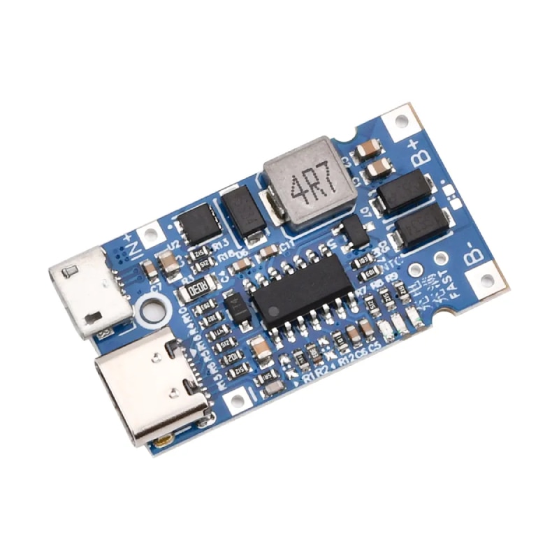 Modul de Incarcare a Bateriilor Litiu cu 3S BMS, 4.5V-15V, 18W, 2A ...