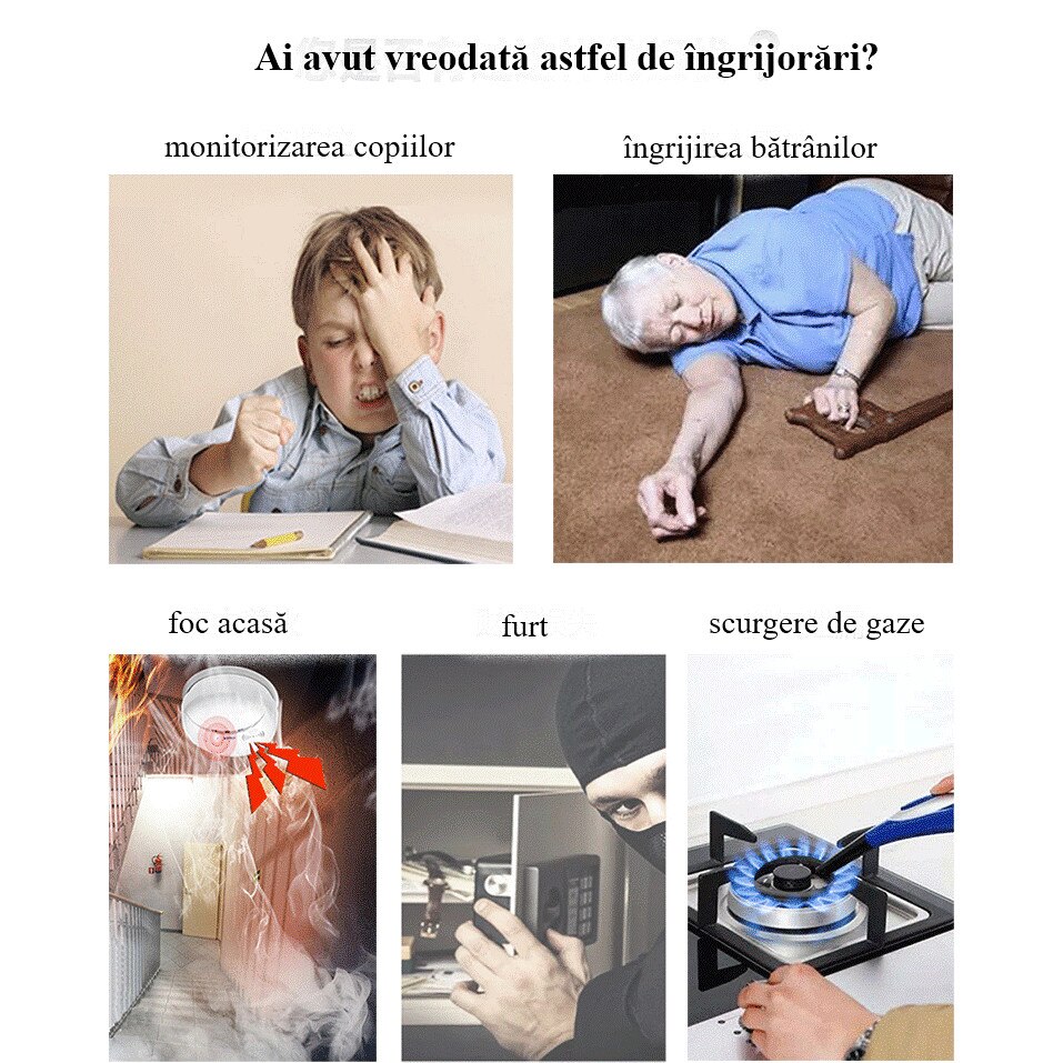 Safehouse Hs650 Wifi Gsm 4g безжична алармена система със сензорен екран поддържа 100 безжични