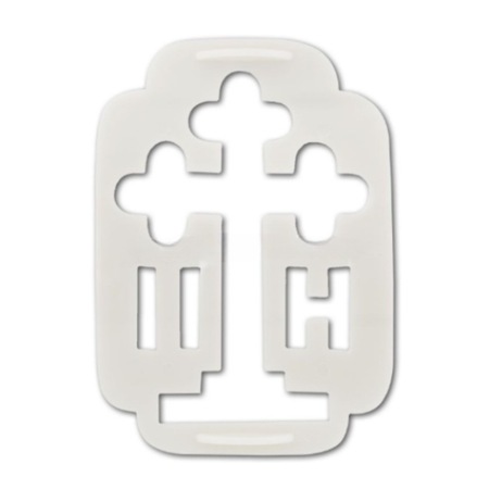 Tipar pentru coliva, Cruce, 14 X 20 cm - eMAG.ro