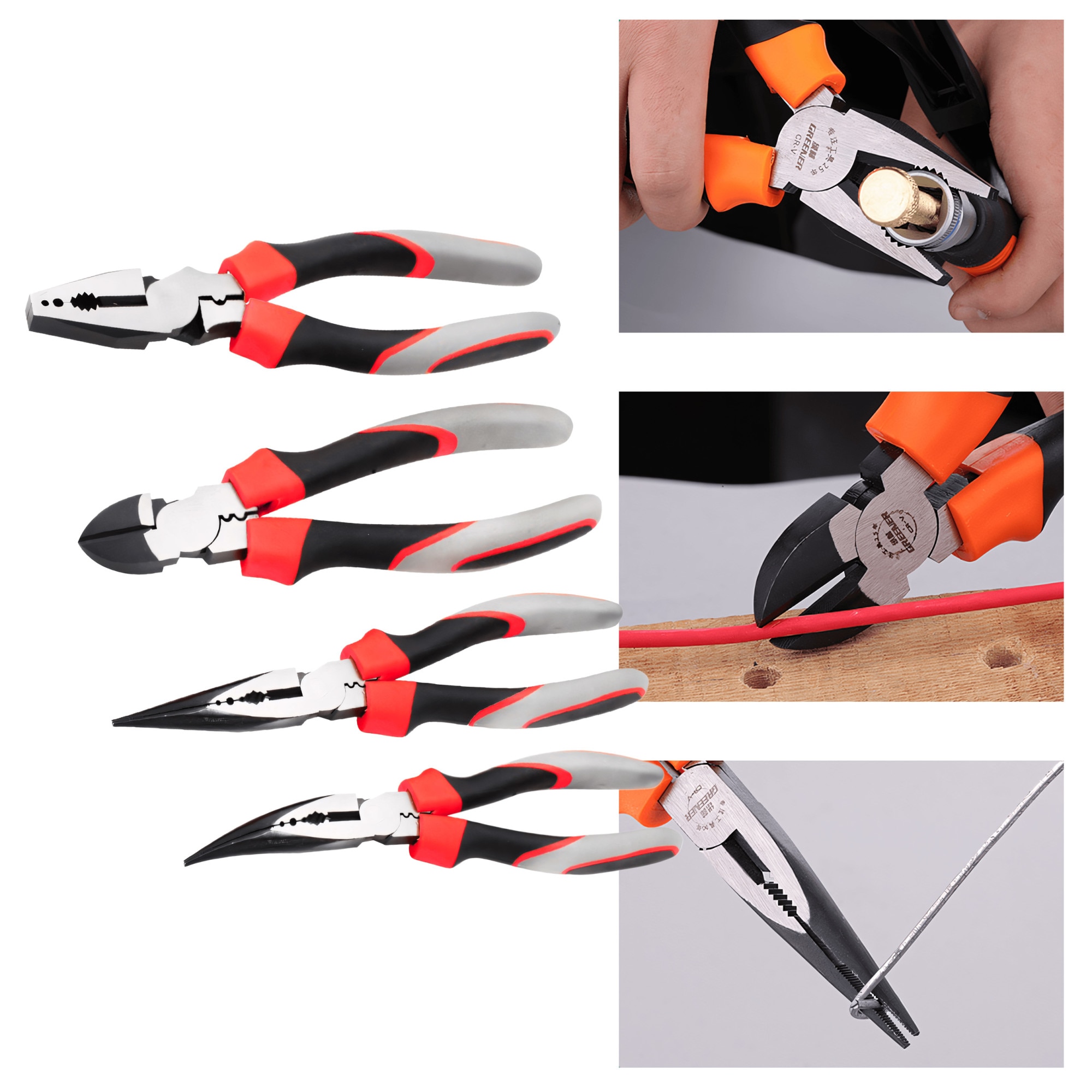 Set de 4 clesti 16cm 6" - eMAG.ro