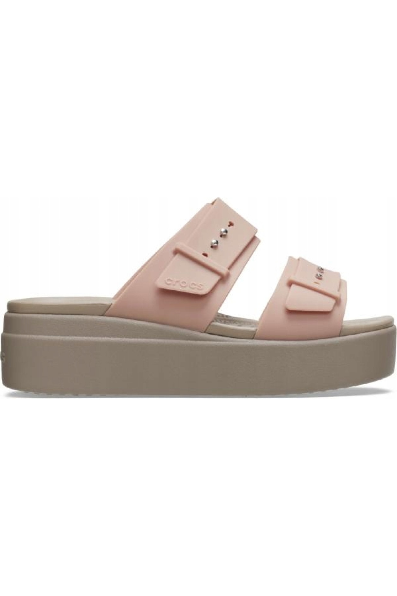 Sandale Femei, Crocs, Brooklyn Platforma Low Wedge, Roz, 38-39 EU - eMAG.ro