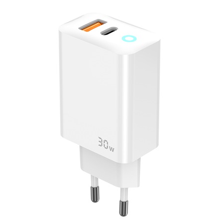 Incarcator telefon, PD 30W-QC, incarcare super rapida, USB -18W, Type C ...