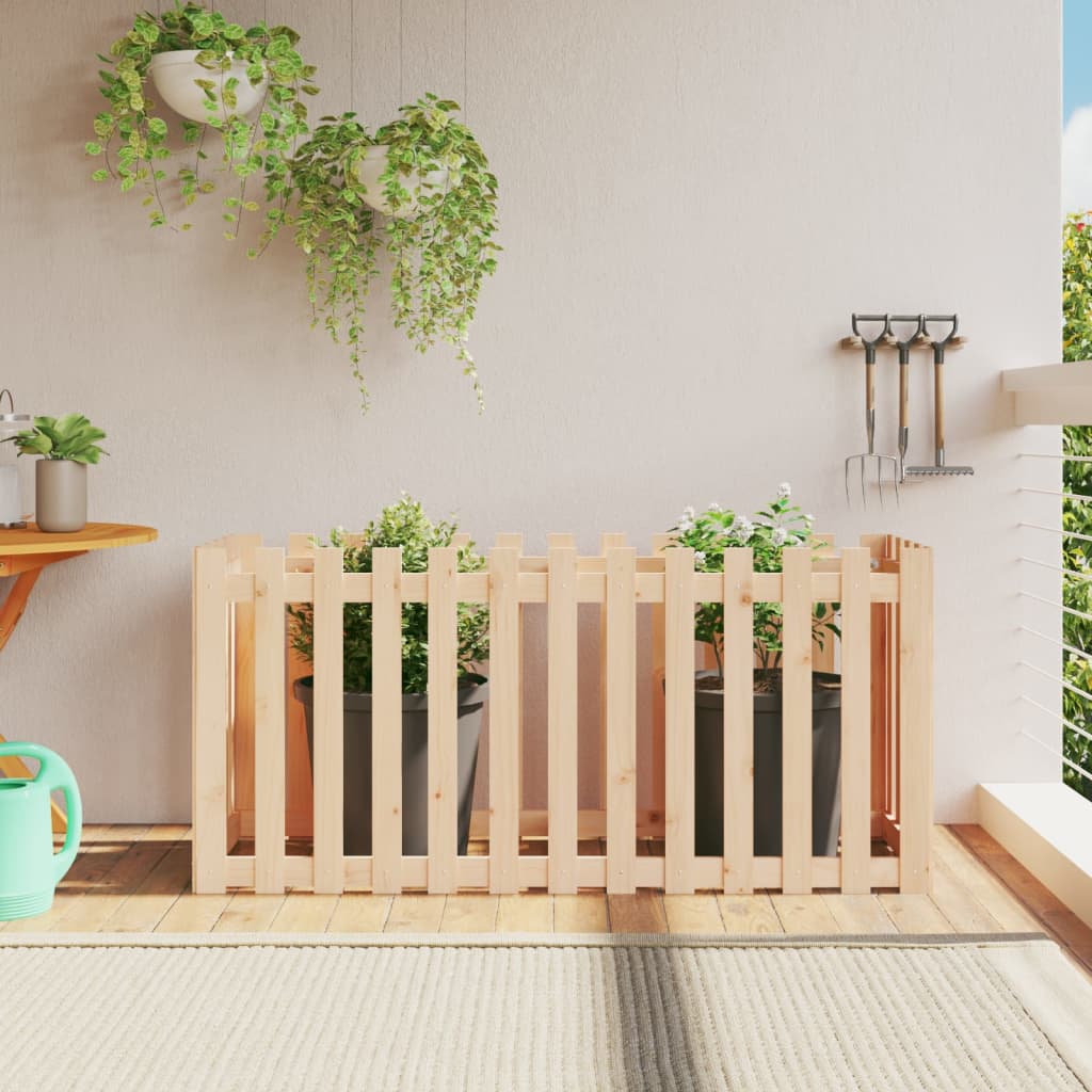 Gardulet pentru ghiveci, Zakito Europe, Lemn, 150 x 50 x 70 cm, Bej ...