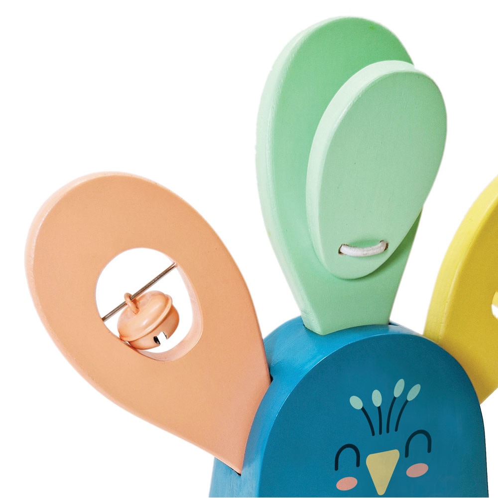 Set 4 instrumente de ritm, din lemn, Svoora - eMAG.ro