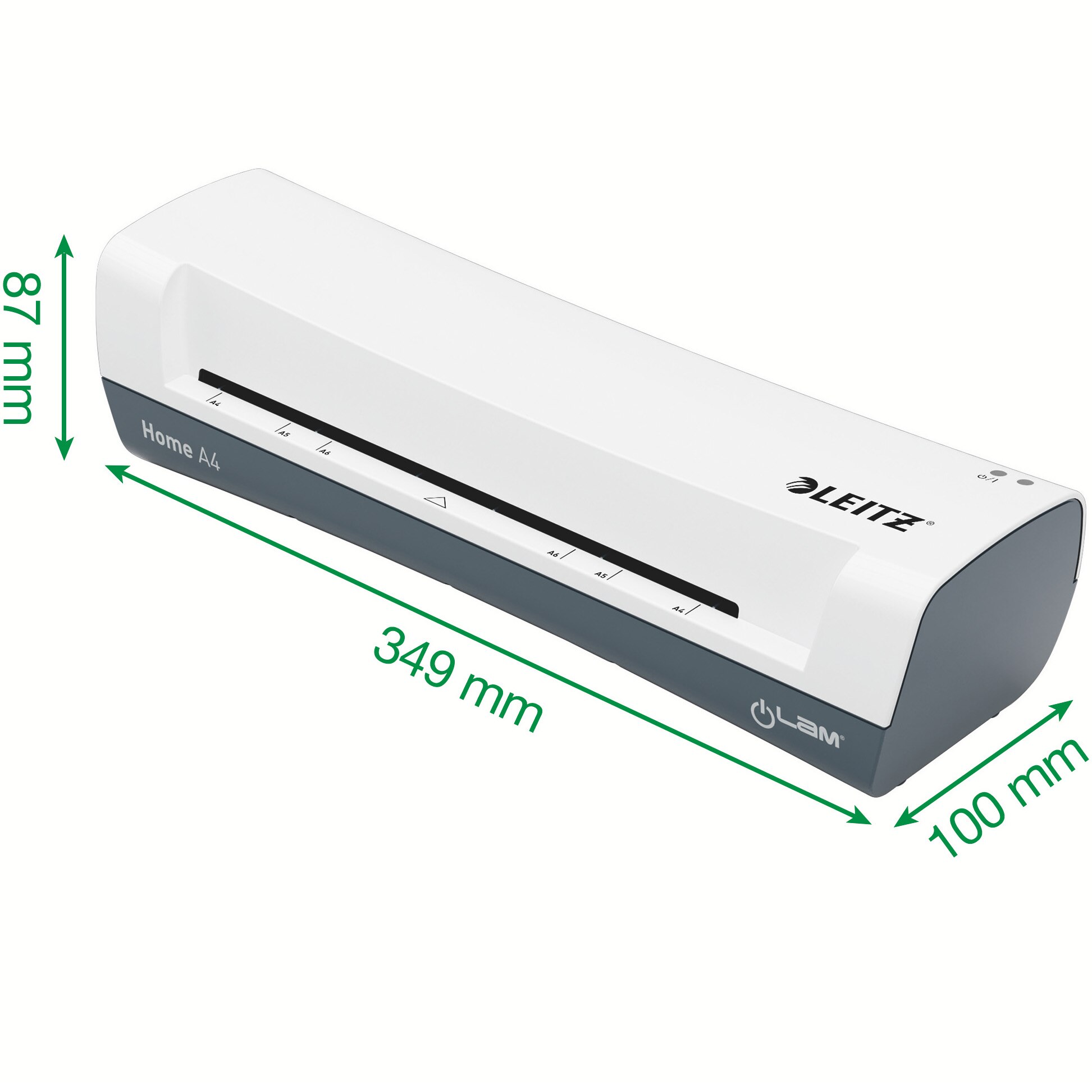 Laminator Leitz iLam Home A4, kit folii laminare inclus, Alb - eMAG.ro