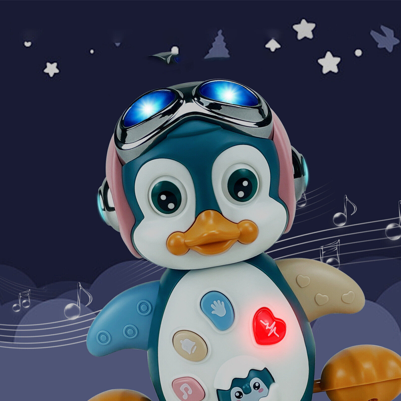 Jucarie interactiva, Zola®, pinguinul cantaret si dansator, functii ...