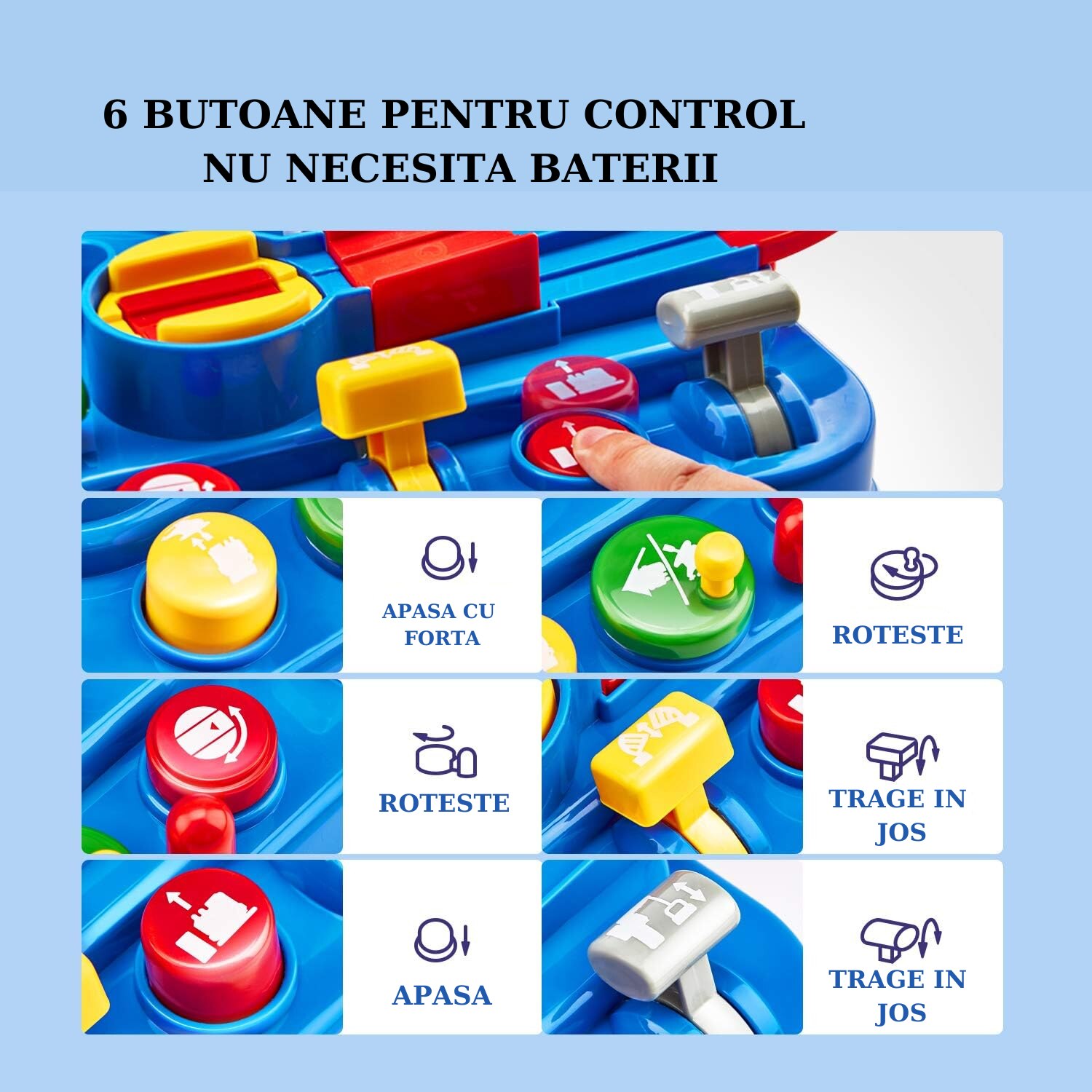 Circuit Interactiv, Jucarie Copil, Baiat, Fata, Joc de Rol, cu 4 ...