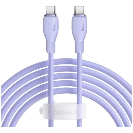Кабел Baseus Pudding Series, 100 W, USB-C към USB-C, Fast Charging, 2 ...