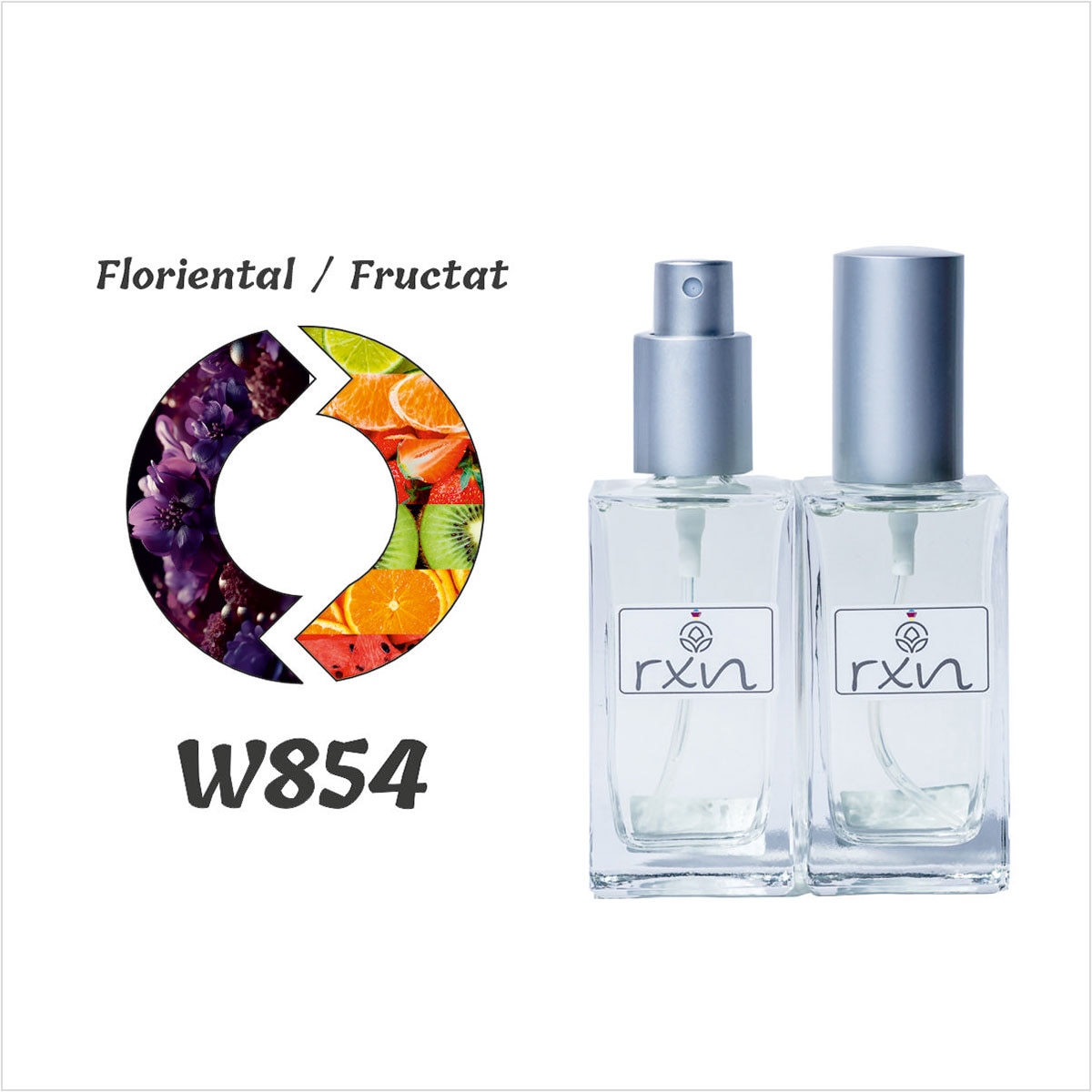 Apa de parfum RXN W854, Interdit, Floriental-Fructat, Femei, 50 ml - eMAG.ro