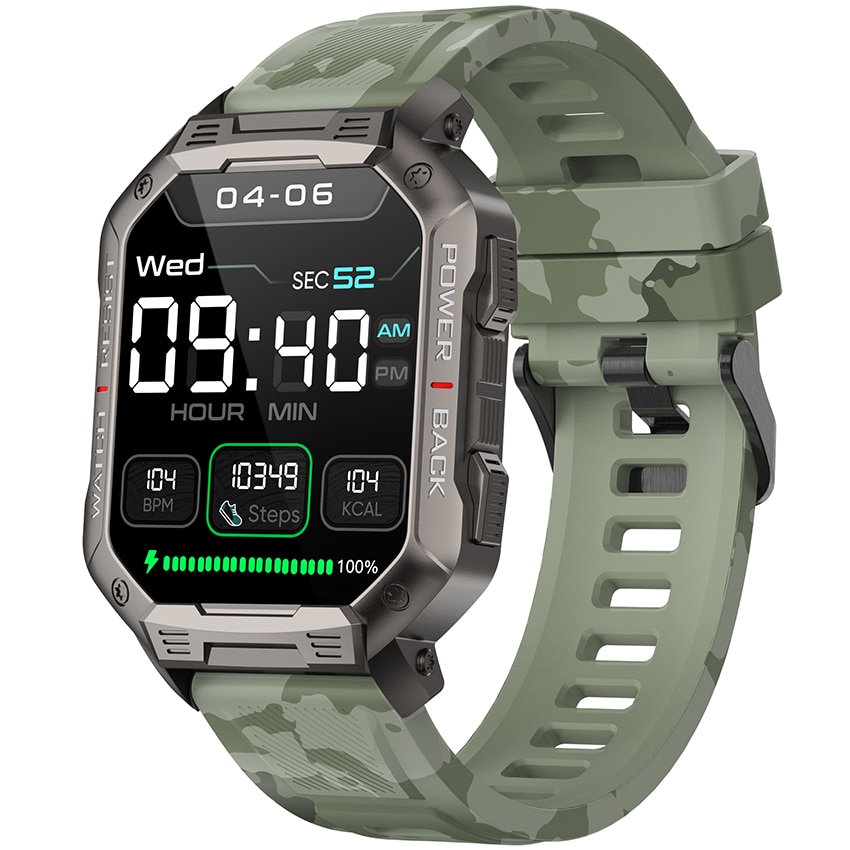 Ceas SmartWatch Barbatesc SOLTOY™ NXtreme, Ecran Retina HD 1.83", Apel ...