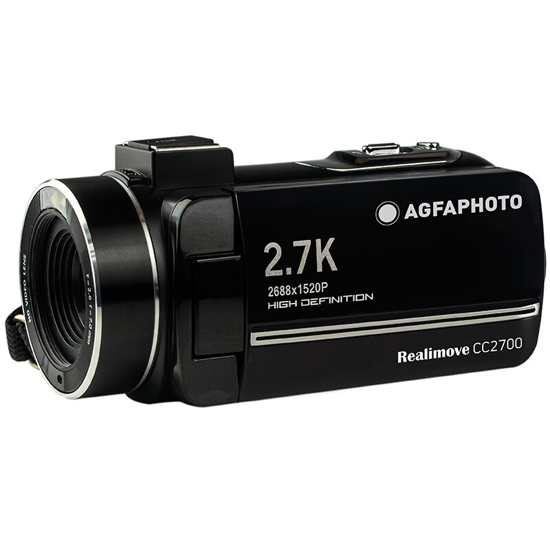 Camera video digitala AgfaPhoto Realimove CC2700, 2, 7K, 24MP, ecran ...