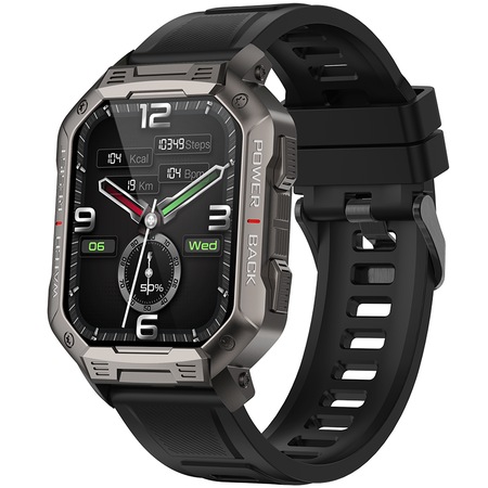 Ceas SmartWatch Barbatesc SOLTOY™ NXtreme, Ecran Retina HD 1.83", Apel ...