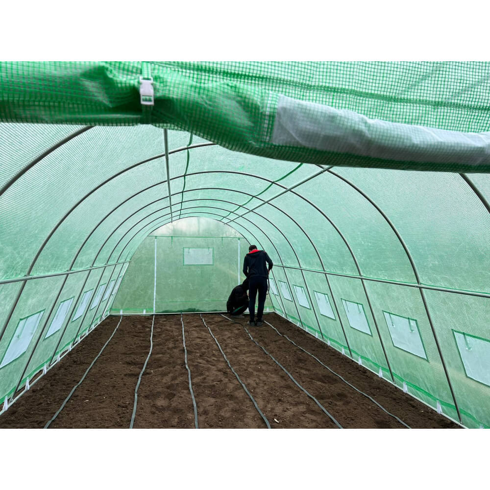Solar gradina Cortis 3x6 m, polietilena armata, feronerie YKK ...