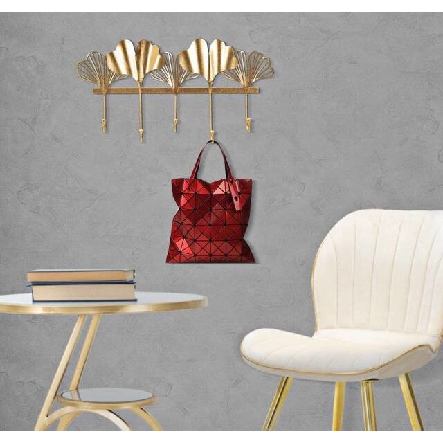 Cuier decorativ de perete, metal, auriu - eMAG.ro