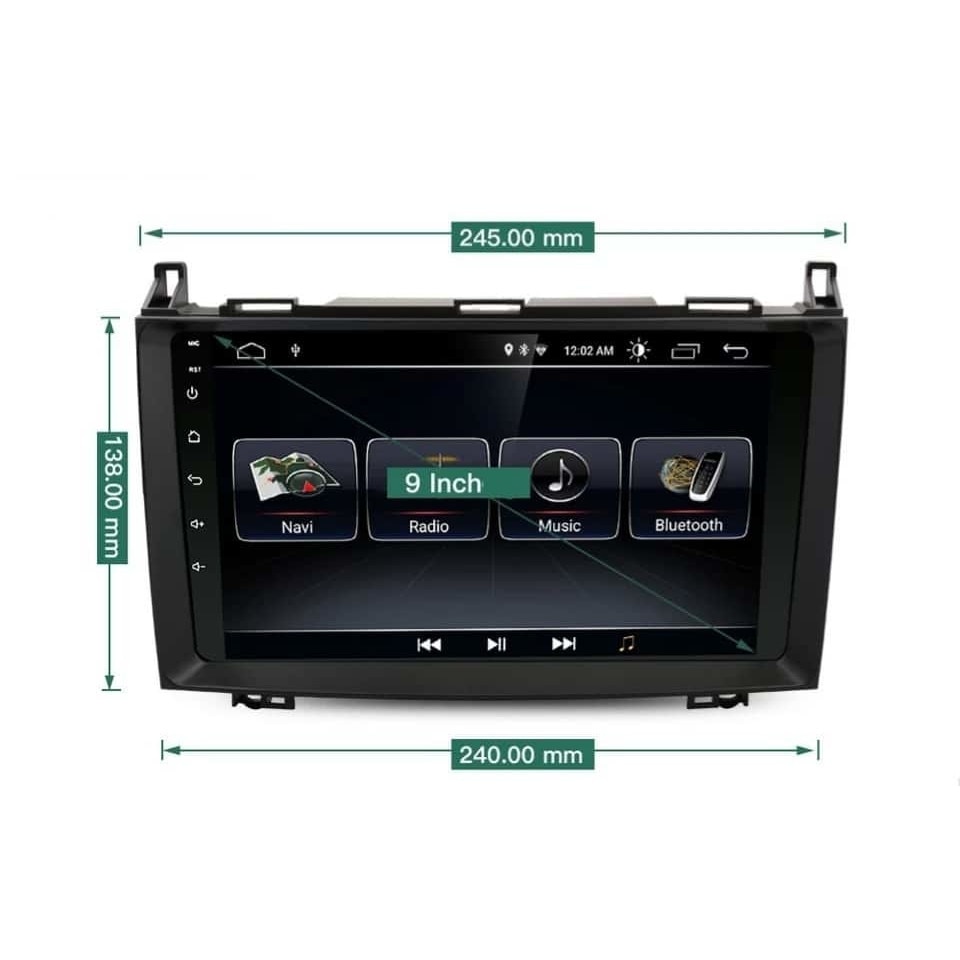 Navigatie GPS Dedicata Mercedes Viano cu Android – 2+32 GB – slot SIM ...