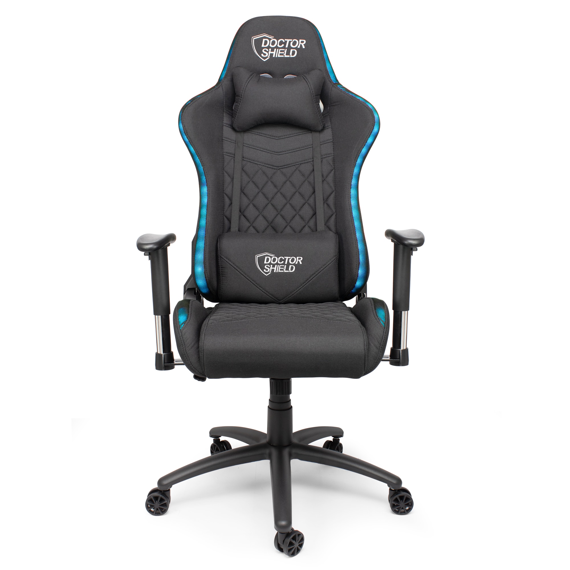 Scaun Gaming Profesional Dr.Shield Solar X, Iluminare RGB, King Size ...