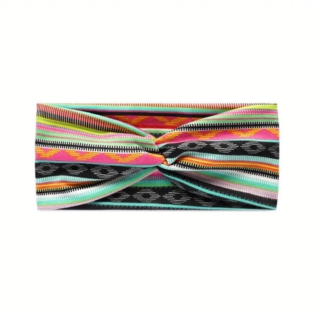 Bandana dama, one size, subtire, elasticitate ridicata, multicolor ...