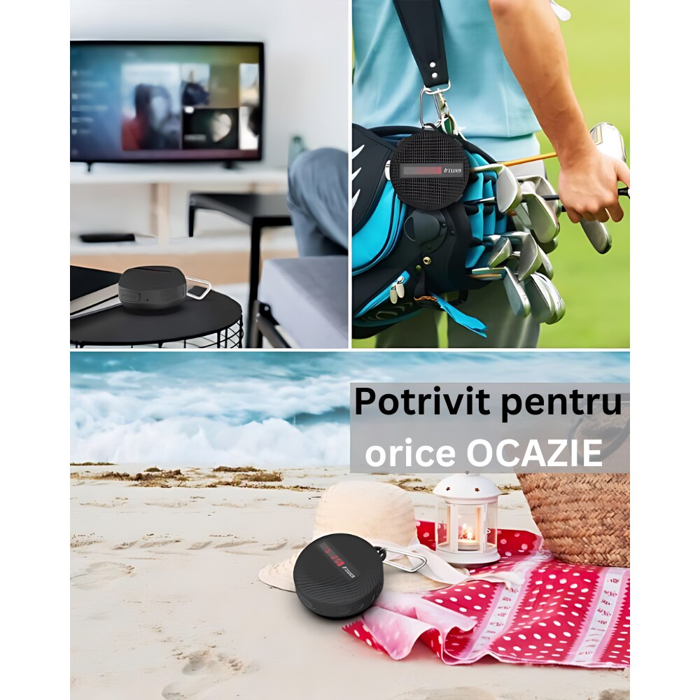 Boxa Portabila Bluetooth, petriSALEx®, pentru Bicicleta, Drumetii ...