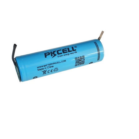 Acumulator cu terminal, ICR 18650, Li-Ion, 2600 mAh, 3.7V, Pkcell - eMAG.ro