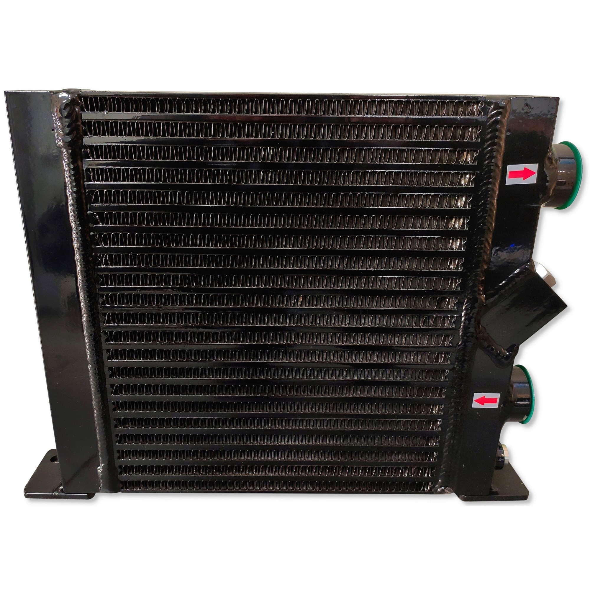 Racitor ulei hidraulic 100 lpm cu ventilator si termostat fix actionate ...