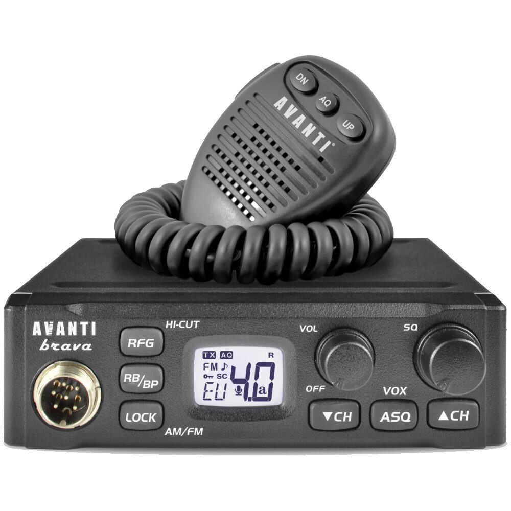 Statie radio CB Avanti Brava 12-24V ASQ VOX - eMAG.ro