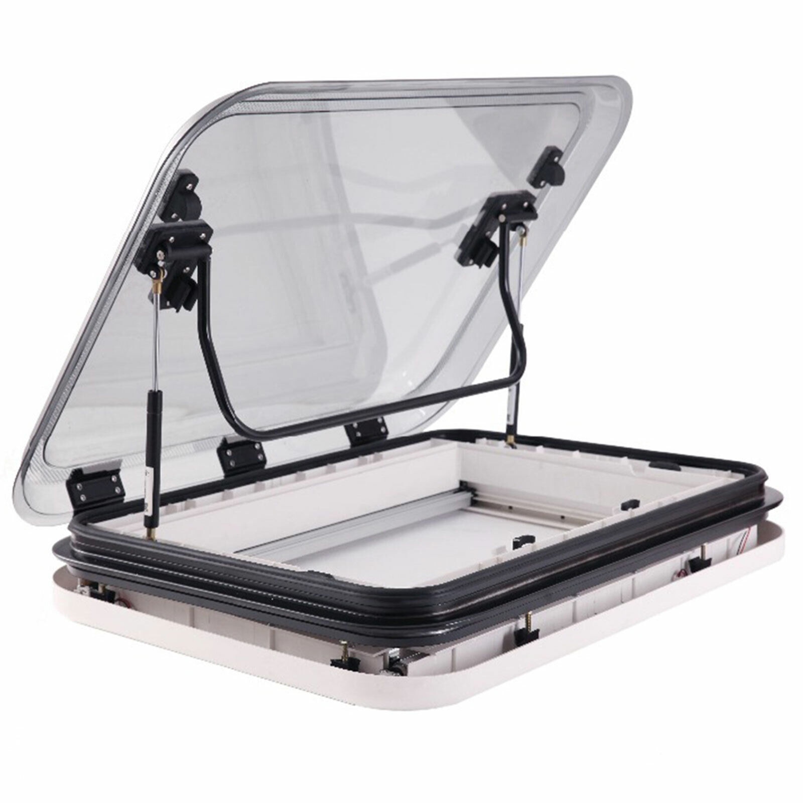 Trapa cu geam dublu, iluminare, plasa de insecte si jaluzea700X500 ...