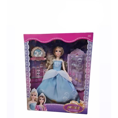 Papusa printesa cu set bijuterii 30 cm - eMAG.ro