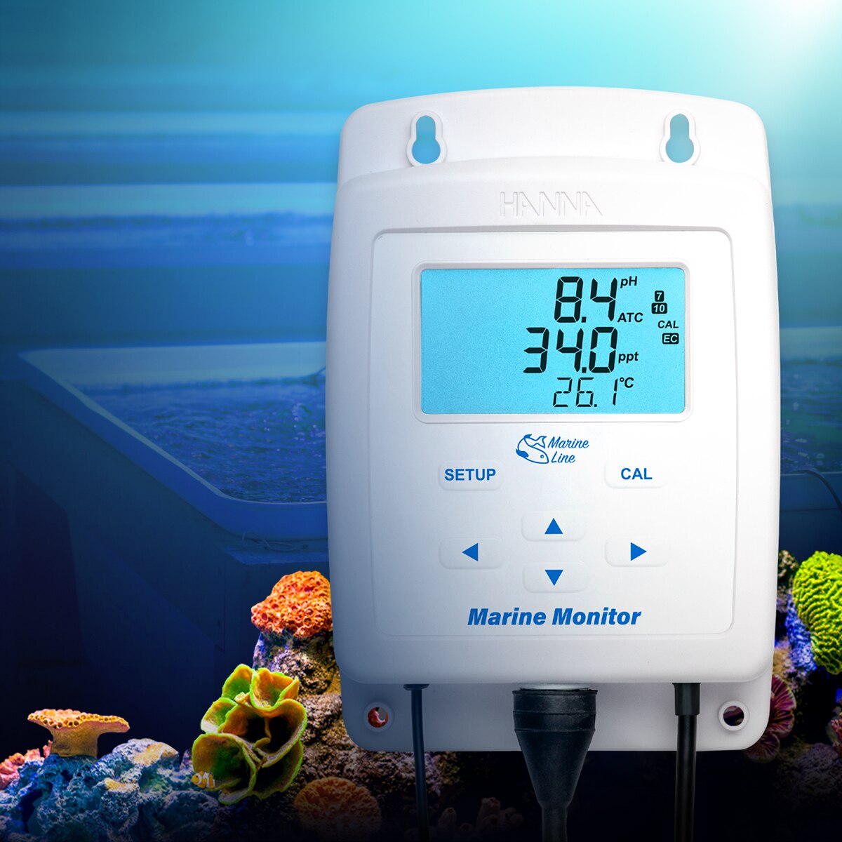Sistem monitorizare acvarii marine, pH/salinitatea/temperatura - eMAG.ro