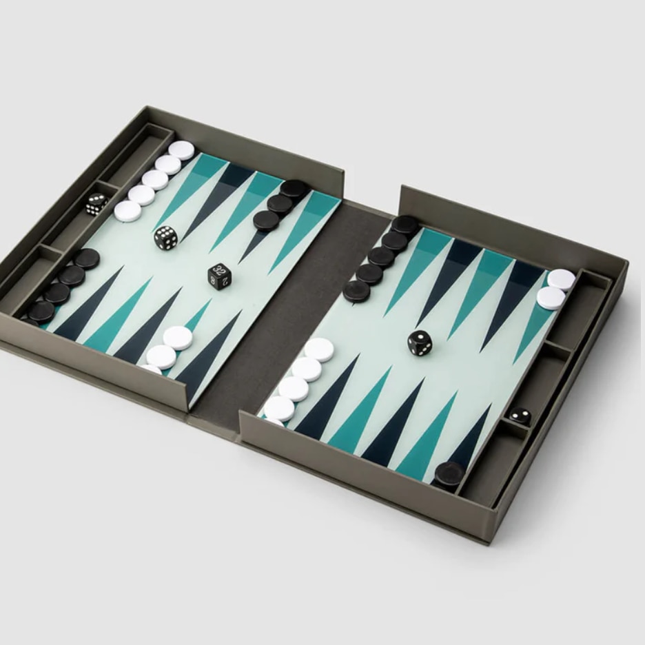Joc de table Printworks, Classic Backgammon, tabla 30.5 x 25 cm, design ...