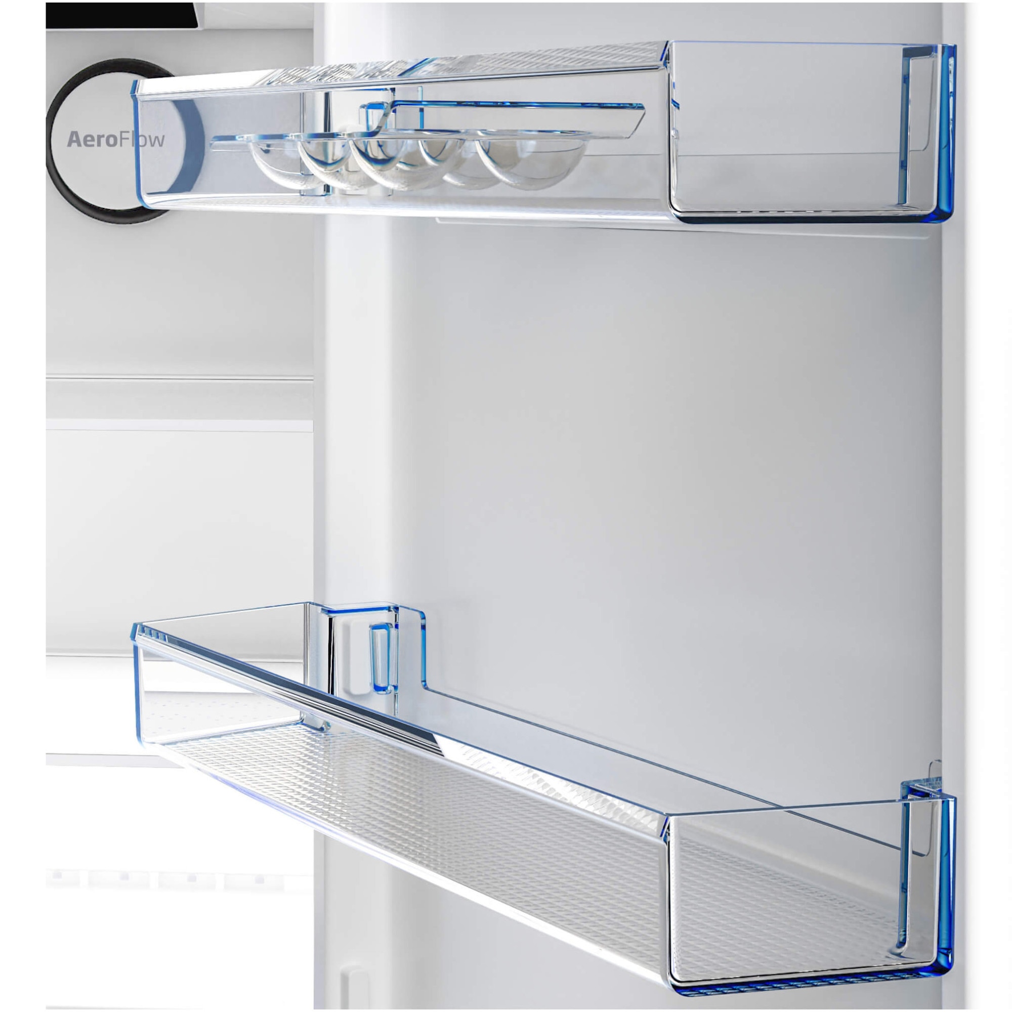 Хладилник с фризер Beko B3RCNA404HDW, 355 л, No Frost, Клас E ...