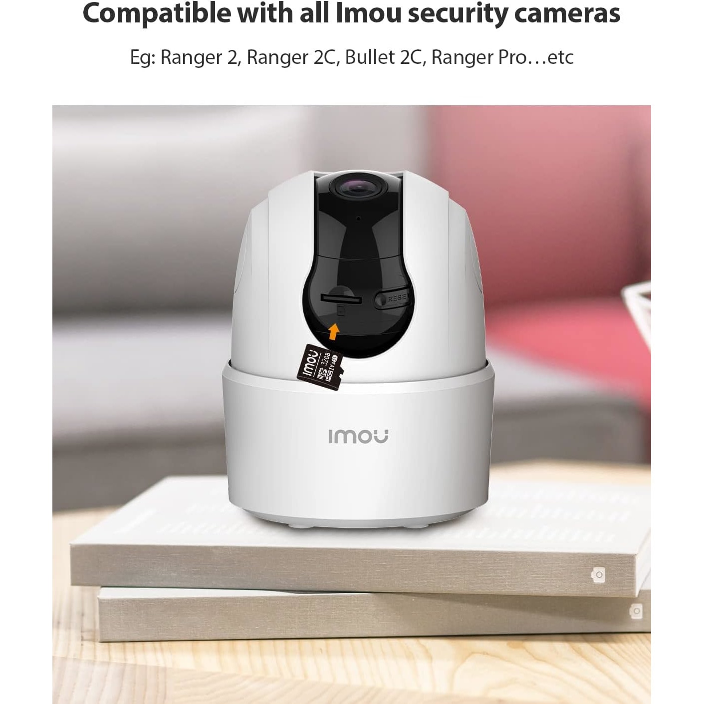 Camera IP Wireless Imou Ranger 4MP Rezolutie 2K, Lentila Fixa 3.6mm, IR ...