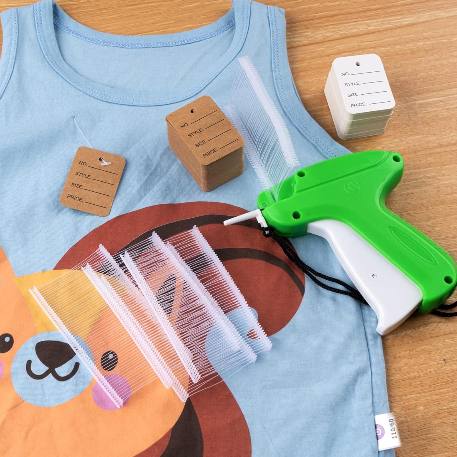 Pistol de etichetare, NUODWELL, cu 5000 de fire pentru agatat etichete ...