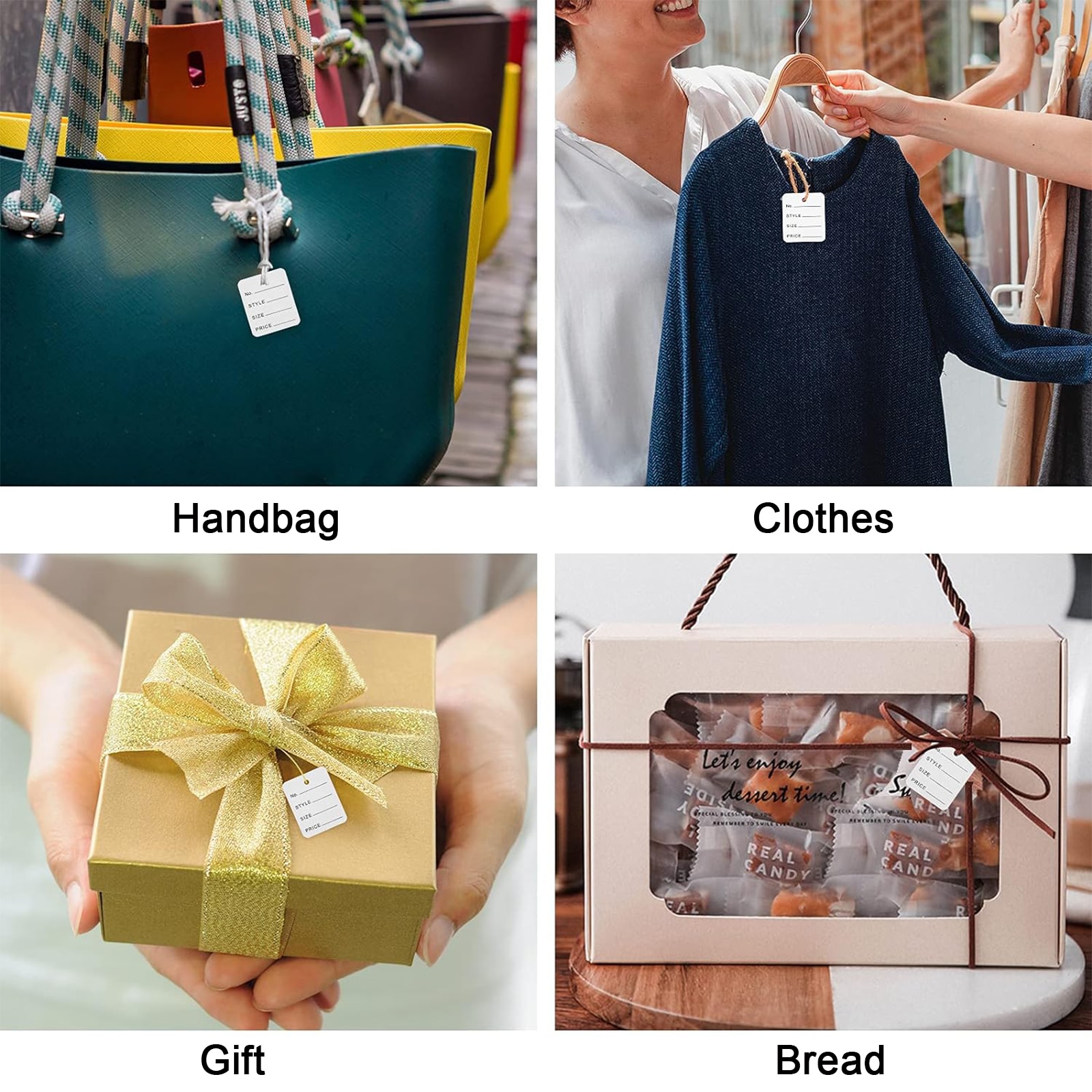 Set 1000 Sigilii Etichete Agatatori, NUODWELL, Material de hartie ...