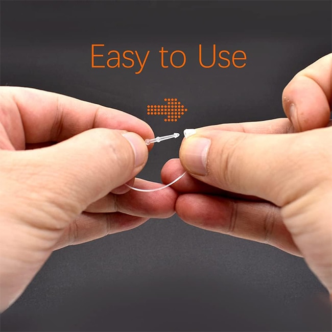 Set de agatatori pentru etichete din plastic, NUODWELL, 2000 de bucati ...