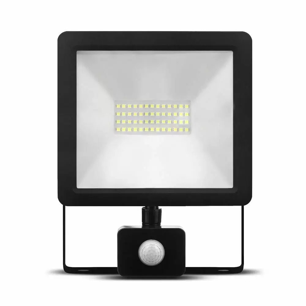 Proiector LED Modee, cu senzor, 50W, 4000 lm, temperatura lumina 4000K ...