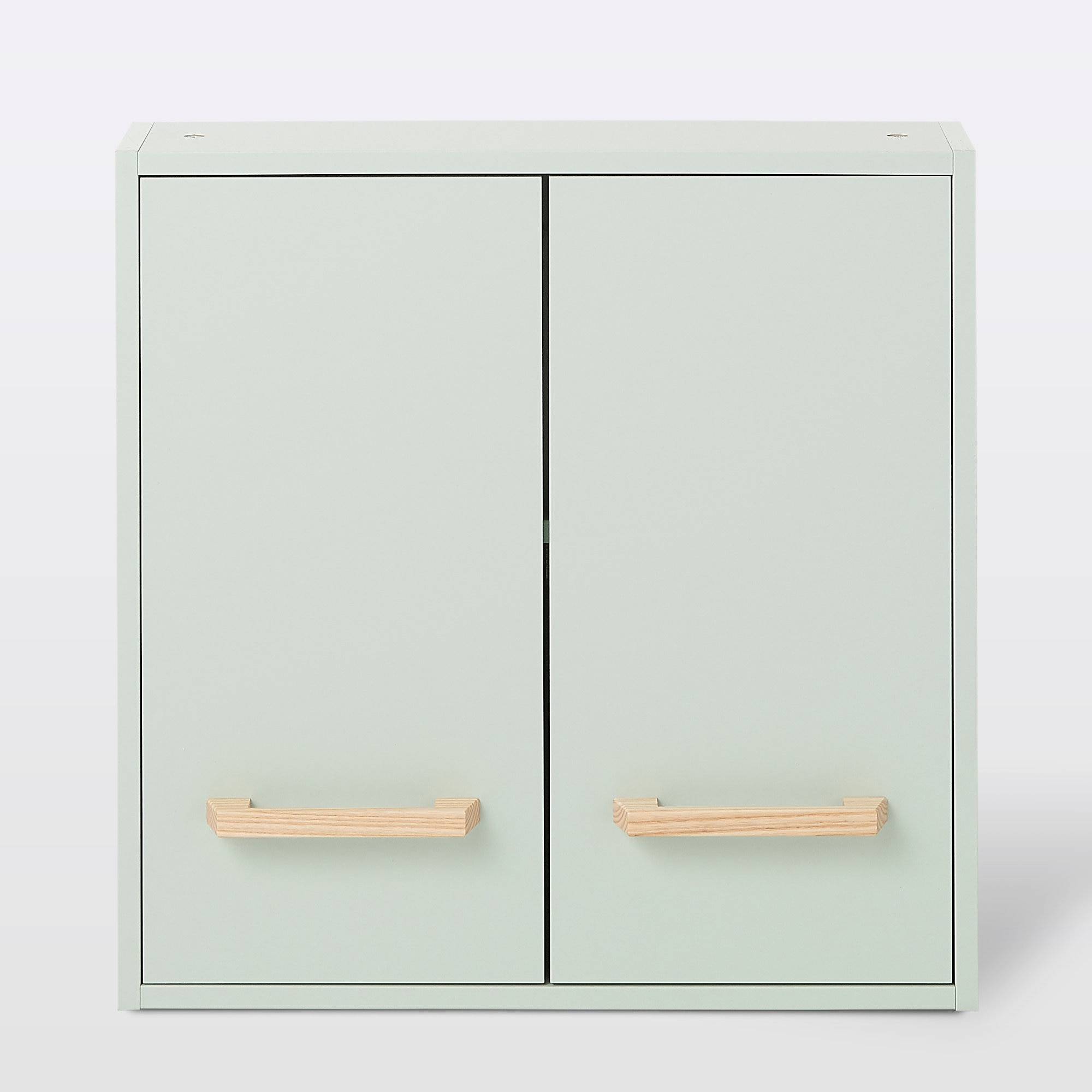 Dulap Suspendat Dublu Patrat pentru Baie 60x60x15 cm GoodHome, Verde ...