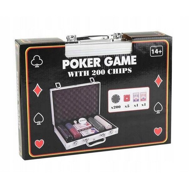 Joc poker, 200 jetoane, cu servieta - eMAG.ro